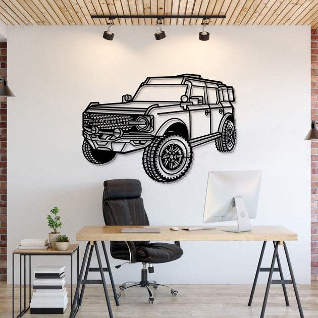 FORD BRONCO WALL ART